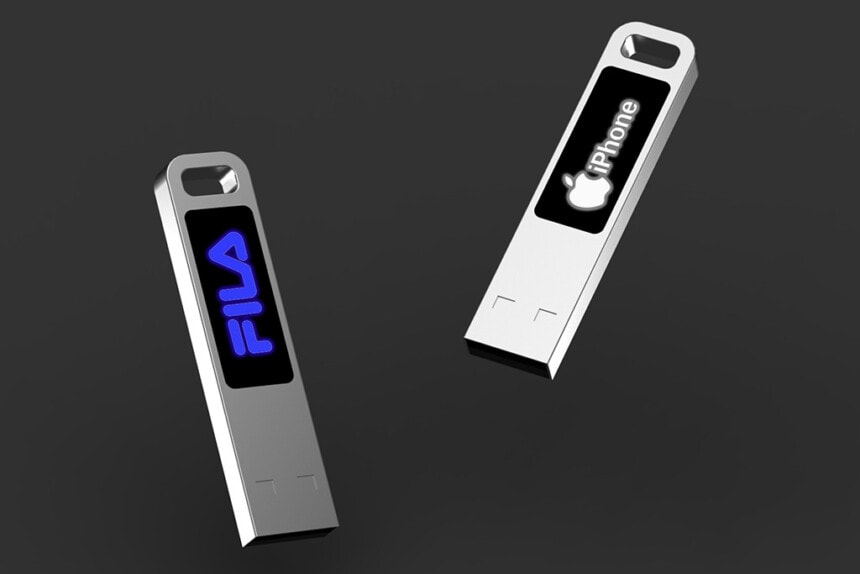 Custom LED Logo USB Drive | Light Up Your LOGO in unique Way